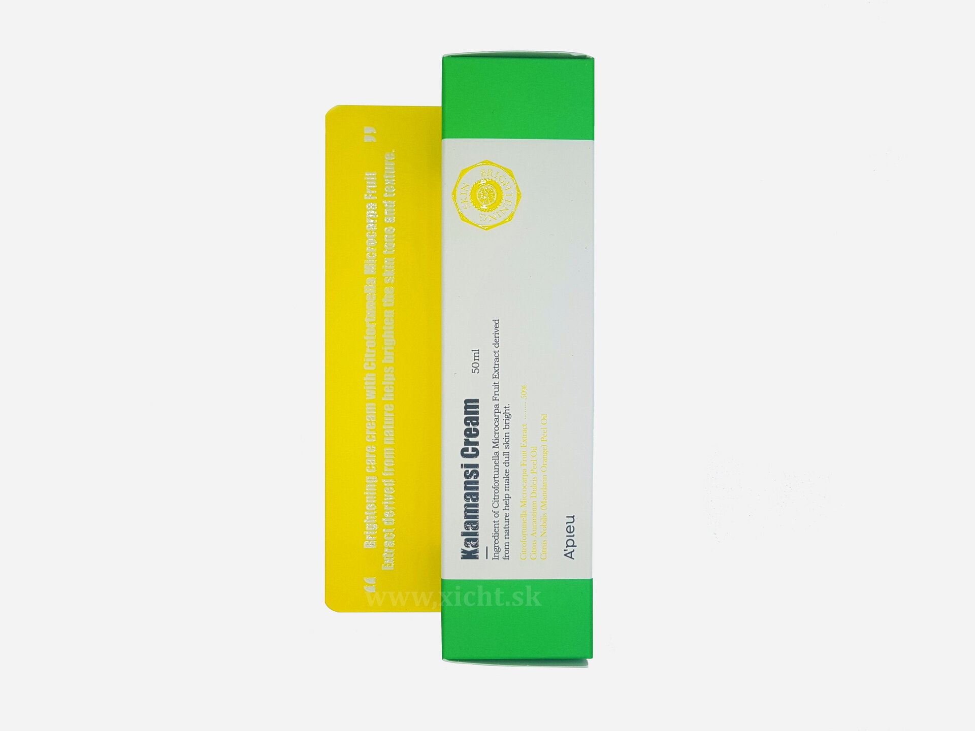 xicht cosmetix - PLEŤOVÝ KRÉM - A‘PIEU - Kalamansi Cream - Kalamansi ...